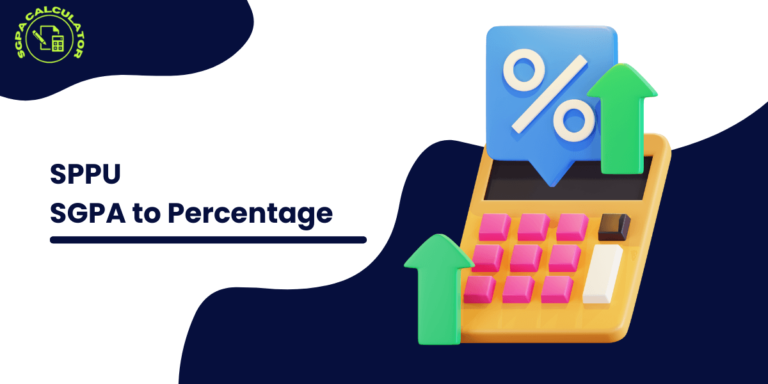 SPPU SGPA to Percentage - SGPA Calculator